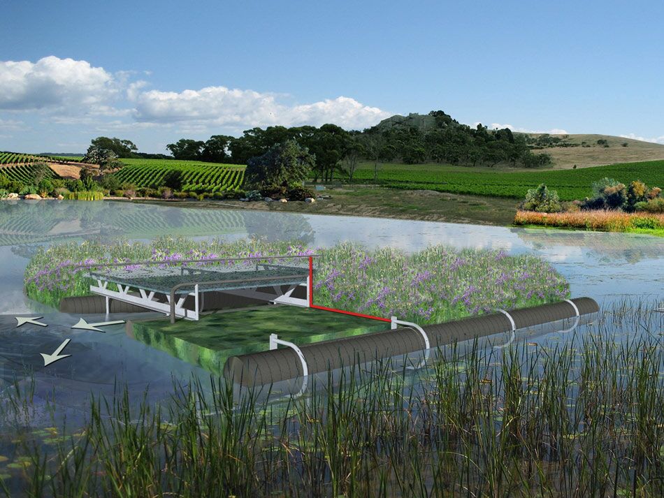 Floating Islands West | BioHaven® Floating Treatment Technology