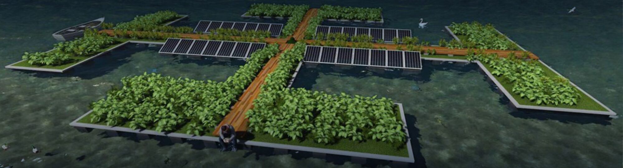 how do floating islands work